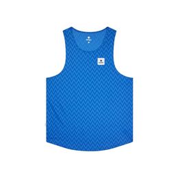Saysky Zig Zag Combat Singlet Bekleidung Herren blau