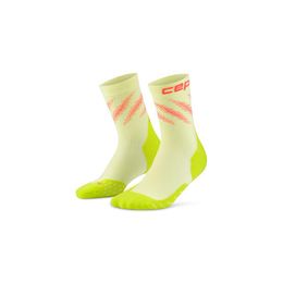 CEP Core Run Edt. Elliptic Mid Cut Socks Bekleidung Herren gr&uuml;n