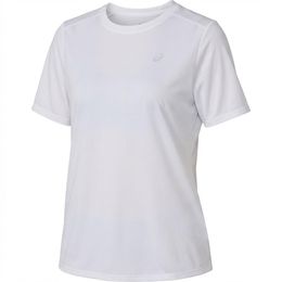 asics Core SS Top Bekleidung Damen wei&szlig;