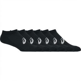 asics 6 Pack Low Cut Sock Bekleidung Unisex schwarz