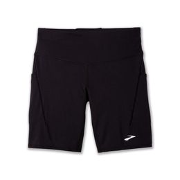 Brooks Spark 8" Short Tight Bekleidung Damen schwarz