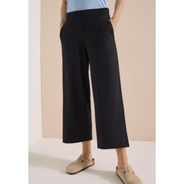 Cecil Damen Stoffhoseschwarz, Gr. XL, unifarben, Stoff, 95% Viskose, 5% Elasthan, Hosen, im elastischen Materialmix