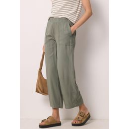 Damen Culottesea spray gr&uuml;n, Gr. 40, STREET ONE STUDIO, unifarben, Stoff, 100% Viskose, Hosen, mit Wide Legs