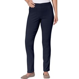 Damen Hose innen angeraut marine, Gr&ouml;&szlig;e 23