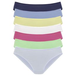 VIVANCE BY LASCANA Jazz-Pants Slips mehrfarbig Gr. 32/34 f&uuml;r Damen. Bequem. Nachhaltig.