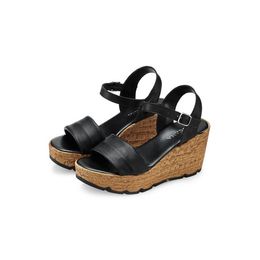 Lascana Sandalette 'Sommerschuh, offener Schuh, Sandale, Keilsandalette,' schwarz Gr. 41 f&uuml;r Damen