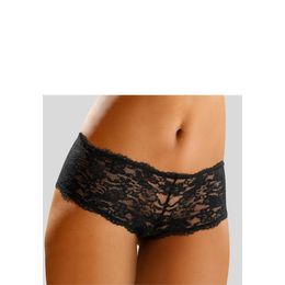 NUANCE BY LASCANA Panty schwarz Gr. 32/34 f&uuml;r Damen. K&ouml;rpernah
