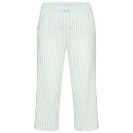 VIVANCE DREAMS BY LASCANA Culotte blau Gr. 40/42 f&uuml;r Damen. Mit Allover-Druck. Basic. Nachhaltig.