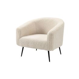 Sessel Kiruna wei&szlig; Ma&szlig;e (cm): B: 75 H: 76 Sessel & Hocker > Sessel nach Material > Stoff Sessel &raquo; Sofa DE