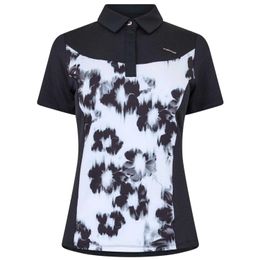 Head - Poloshirt f&uuml;r Damen, Hochleistungsmaterial (Schwarz/Wei&szlig;)