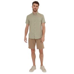 Threadbare. Threadbare - "Leo" Hemd f&uuml;r Herren, Regul&auml;r (Salbei)