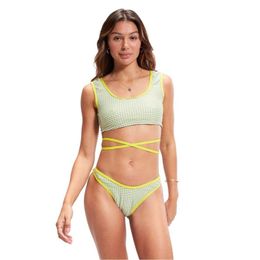 Speedo - Bikini Oberteil f&uuml;r Damen (Gelb)