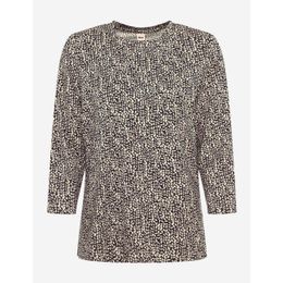 Brax Damen Shirt Style CARINA M warm greige, hellbraun, Gr. 34