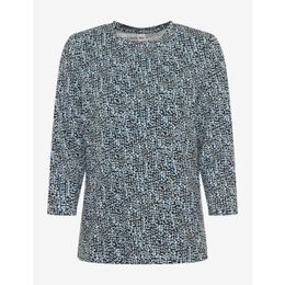 Brax Damen Shirt Style CARINA M blue heaven, Blau, Gr. 34