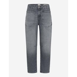 Brax Damen Jeans Style MEGAN S USED LIGHT GREY, denim hellgrau, Gr. 46K