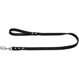 Hunter Hundef&uuml;hrleine basic schwarz 1,1 m, 1,3 cm