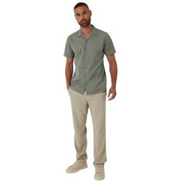 Threadbare. Threadbare - "Maples" Hemd f&uuml;r Herren, Regul&auml;r (Braungrau)