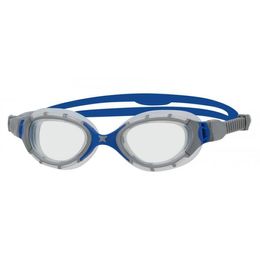 ZOGGS - "Predator Flex" Schwimmbrille f&uuml;r Herren/Damen Unisex (Grau/Blau)
