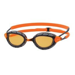 ZOGGS - "Predator Pol Ultra" Schwimmbrille f&uuml;r Herren/Damen Unisex (Grau/Orange)