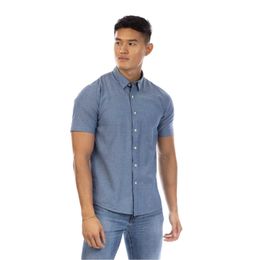 Peter Werth - Hemd f&uuml;r Herren, Chambray-Stoff (Indigoblau)