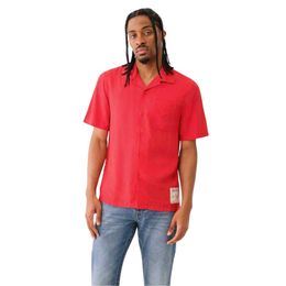 True Religion - Hemd f&uuml;r Herren, leger, kurz&auml;rmlig (Lava)