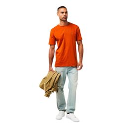 BOSS - T-Shirt f&uuml;r Herren, Premium-Baumwolle (Orange)