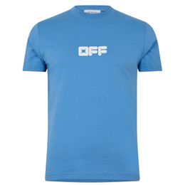 Off-White Off White - T-Shirt f&uuml;r Herren, Baumwolle, Schmal (Allure)