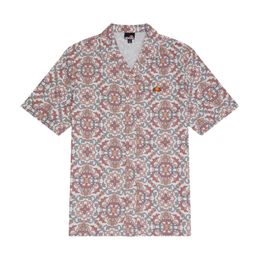 Ellesse - "Melos" Hemd f&uuml;r Herren, kurz&auml;rmlig (Braun/Beige)