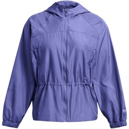 Under Armour - "Rush" Jacke f&uuml;r Damen, Leicht (Violett)