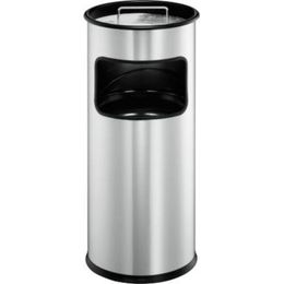 Durable Standascher mit Sieb, silbermetallic