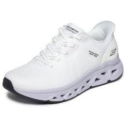 Skechers Damen Slip-On Sneaker "BOBS ARC WAVES REMIX", Gr. 35, wei&szlig;, Lederimitat, Schuhe, Slipper, Schlupfschuh, Halbschuh, Freizeitsneaker mit