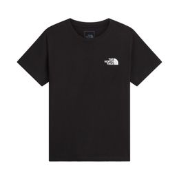 The North Face Kinder T-Shirt "TEEN EVOLUTION BOX NSE SS TEE"tnf schwarz, Gr. XXL, Obermaterial: 60% Baumwolle, 40% Polyester, Shirts
