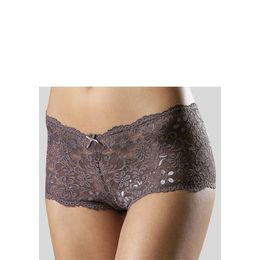 NUANCE BY LASCANA Panty grau Gr. 44/46 f&uuml;r Damen. K&ouml;rpernah