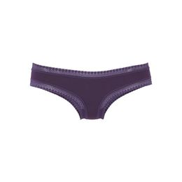 Lascana Brasilslip violett Gr. 48/50 f&uuml;r Damen. Nachhaltig.