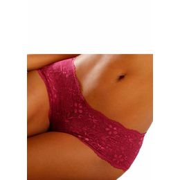 NUANCE BY LASCANA Panty rot Gr. 44/46 f&uuml;r Damen. K&ouml;rpernah