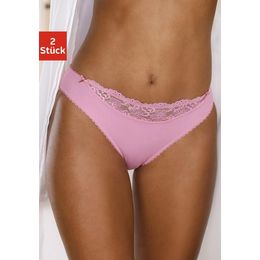 NUANCE BY LASCANA Slip mehrfarbig Gr. 40/42 f&uuml;r Damen. K&ouml;rpernah