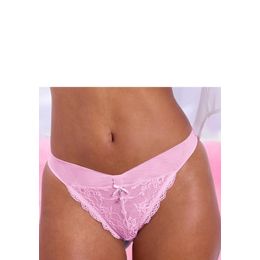 Lascana Stringtanga 'Nina' pink Gr. 32/34 f&uuml;r Damen