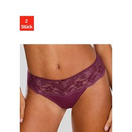 NUANCE BY LASCANA String mehrfarbig Gr. 44/46 f&uuml;r Damen. K&ouml;rpernah