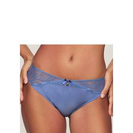 NUANCE BY LASCANA Tanga 'Vivianna' kornblumenblau Gr. 40/42 f&uuml;r Damen. Figurbetont