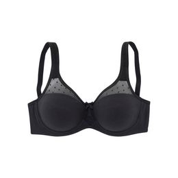 NUANCE BY LASCANA Minimizer-BH schwarz Gr. 100C. Mit B&uuml;gel. Nachhaltig.
