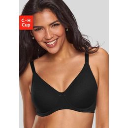 NUANCE BY LASCANA Minimizer-BH schwarz Gr. 85C. Mit B&uuml;gel