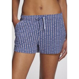 VIVANCE DREAMS BY LASCANA Pyjamashorts mehrfarbig Gr. 32/34 f&uuml;r Damen. Mit Allover-Druck. Basic. Nachhaltig.