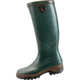 Aigle Damen Gummistiefel "Parcours 2", Gr. 41, gr&uuml;n, Naturkautschuk, Schuhe