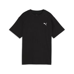 Puma Kinder T-Shirt "MID 90s Relaxed Graphic T-Shirt M&auml;dchen"schwarz, Gr. 152, bedruckt, Obermaterial: 100% Baumwolle. Rippe: 20% Polyester, 80%