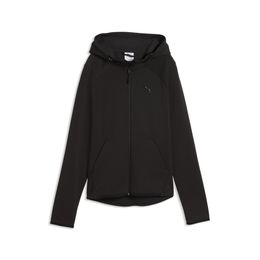 Puma Damen Trainingsjacke "PumaTECH SENSE Full-Zip Jacke Damen"schwarz, Gr. S, Obermaterial: 38% Polyester, 11% Elasthan, 40% Viskose, 11% Modal.