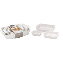 SONSTIGE Auflaufformen-Set BIANCO