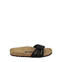 BAYTON Pantoletten "Athena" in Schwarz - 56% | Gr&ouml;&szlig;e 36 | Damen-pantoletten
