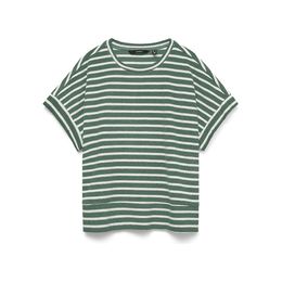 V&eacute;ro Moda Vero Moda Shirt in Gr&uuml;n/ Wei&szlig; - 34% | Gr&ouml;&szlig;e XS | Damen-tops