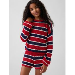 GAP Pullover in Rot/ Dunkelblau - 47% | Gr&ouml;&szlig;e 104/110 | Kinder-pullover