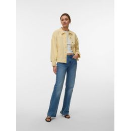 V&eacute;ro Moda Vero Moda Hemdjacke in Gelb - 35% | Gr&ouml;&szlig;e L | Damenjacken